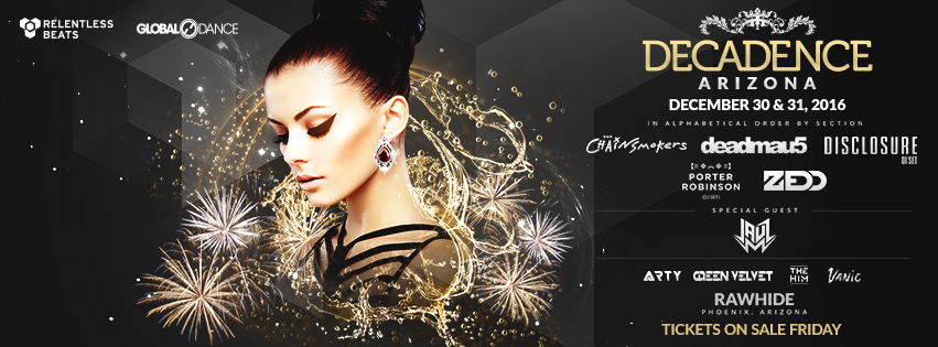 Decadence Drops It’s Phase 3 Lineup | Relentless Beats