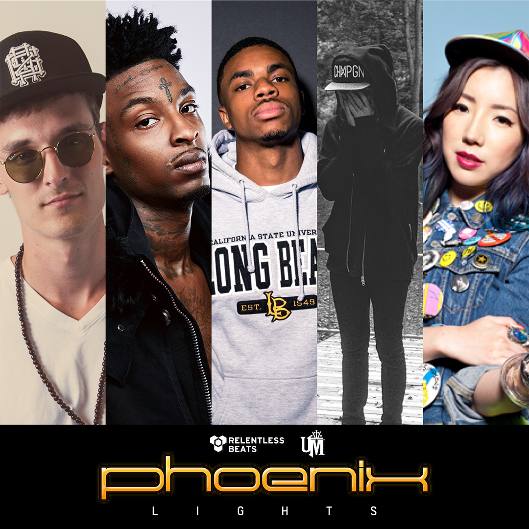 Phoenix Lights Stage Spotlight: Universatile Music | Relentless Beats