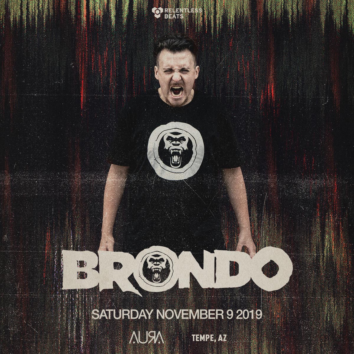 Brondo Tempe Info - 11/09/19 - AURA | Relentless Beats