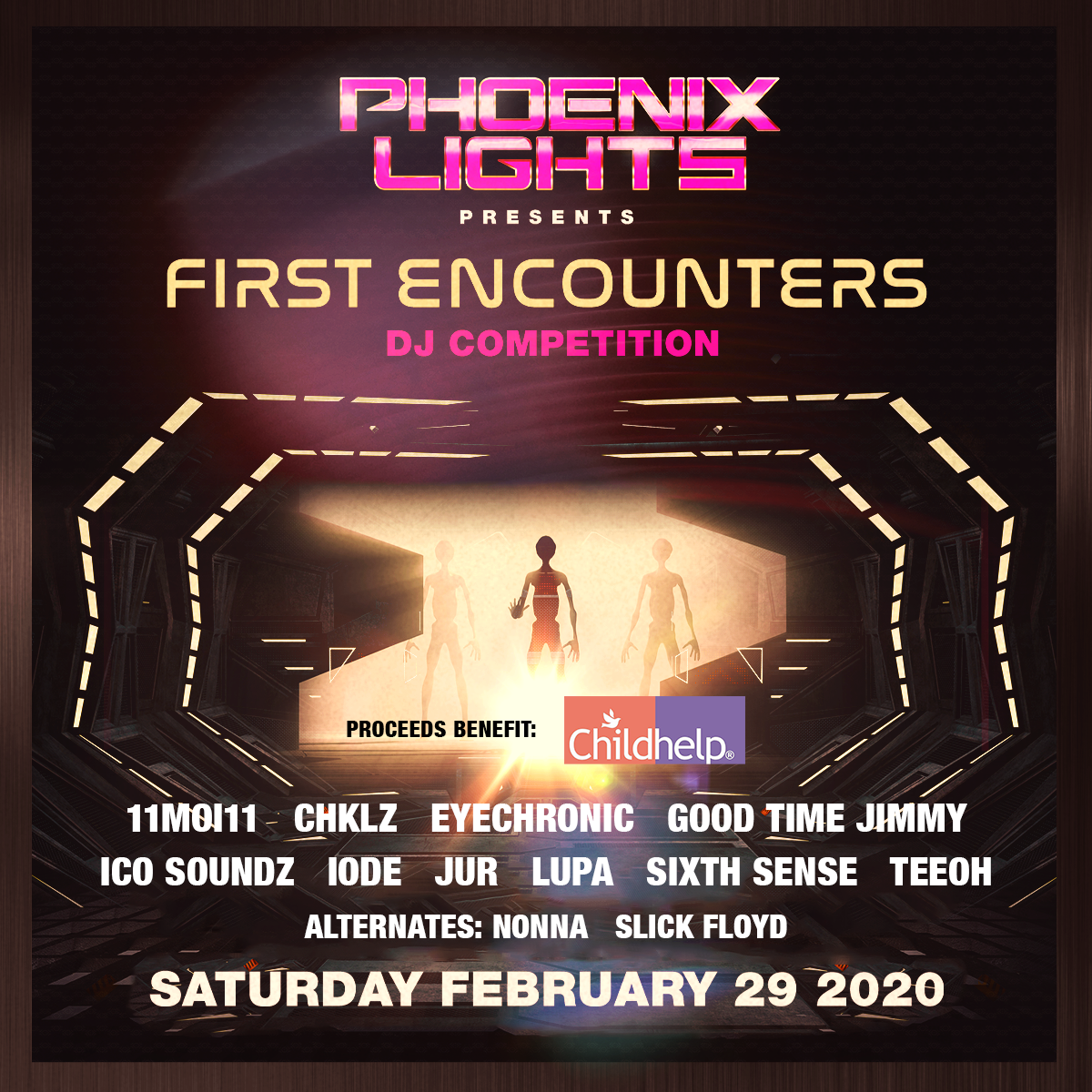 4th Annual Phoenix Lights First Encounters DJ Competition Tempe Info ...